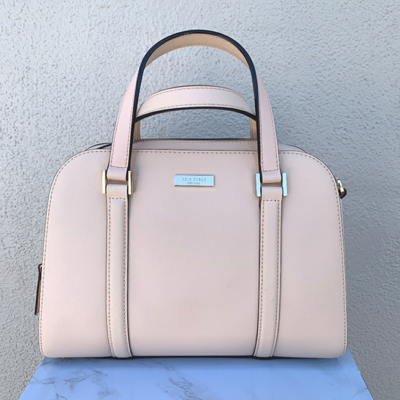 kate spade | Bags | Kate Spade Newbury Lane Cassie Satchel Light Pink ...